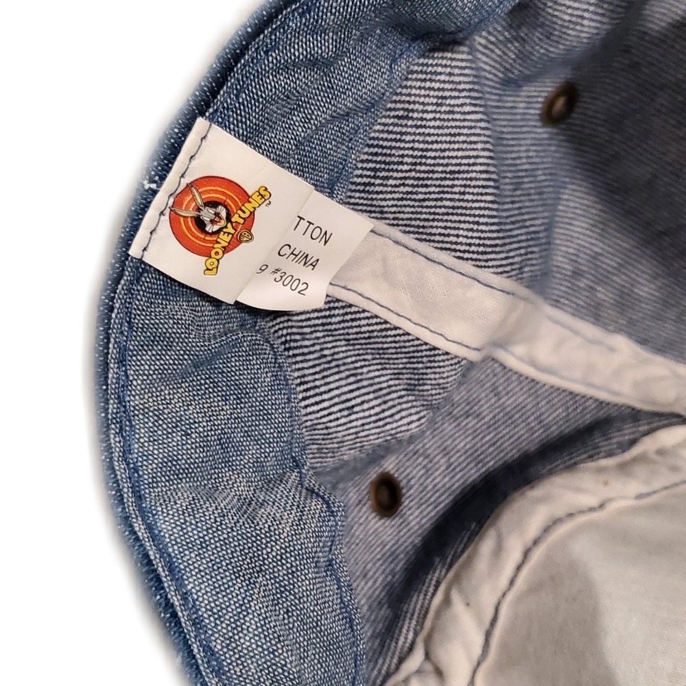 90s Looney Tunes Tweety Bird Denim Strapback - Gem